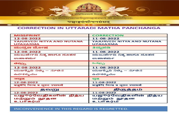 Shri Jagadguru Madhwacharya Moola Maha Samstanam - Shri Uttaradi Math